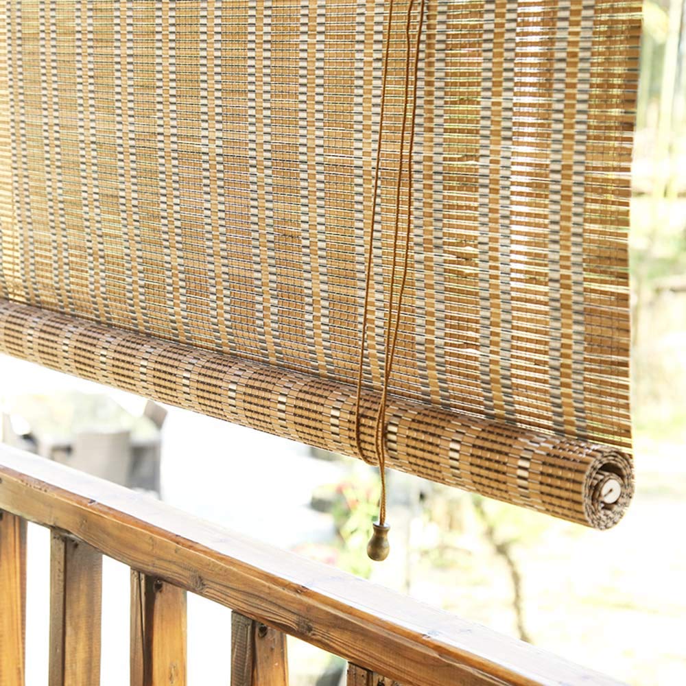 Buy ROLLER BLINDS Bamboo home or storefront decoration/partition ...
