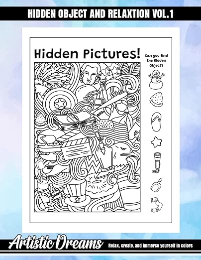 Hidden Object Picture Book A Fun and Engaging Search and Find Adventure ...