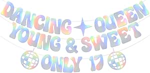 Amazon.com: Dancing Queen Young & Sweet Only 17 Banner Young And Sweet ...