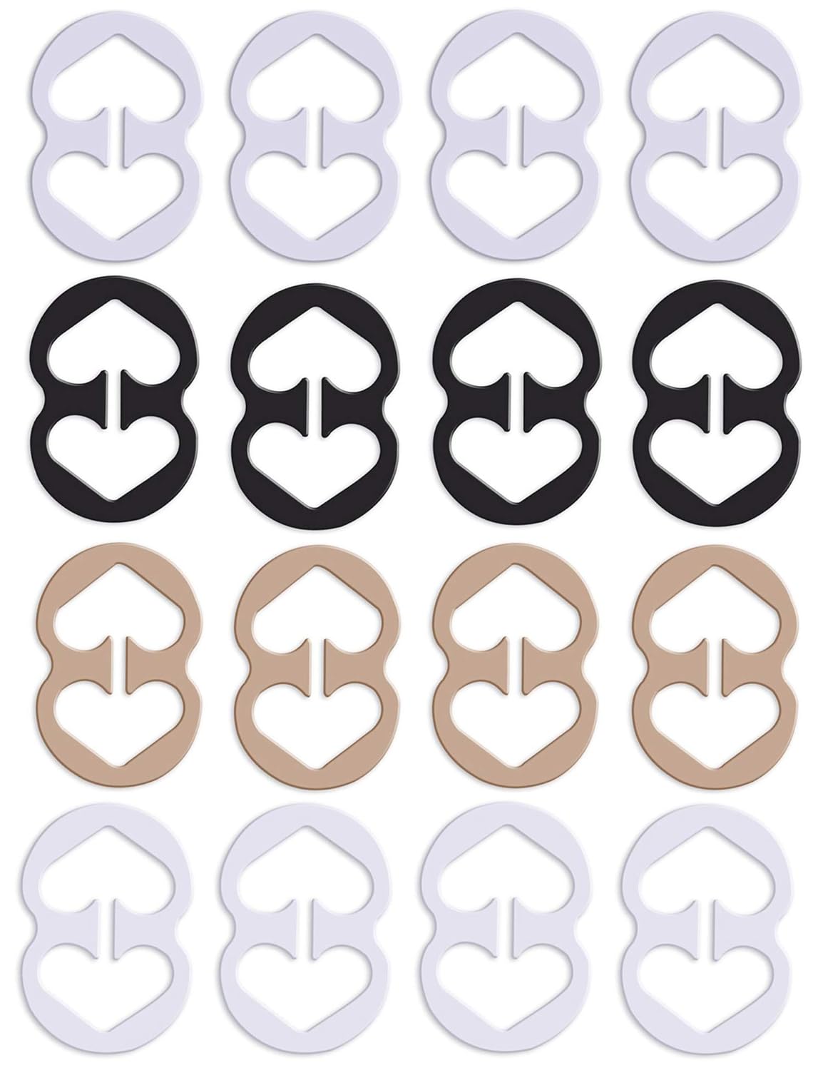 Buy DCLUB W-Plus Bra Strap Clips, Bra Extender 3 Hooks, Bra Clips and ...