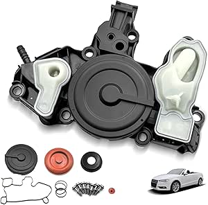 Amazon.com: 06K103495 PCV Valve Oil Separator Engine Crankcase Vent ...