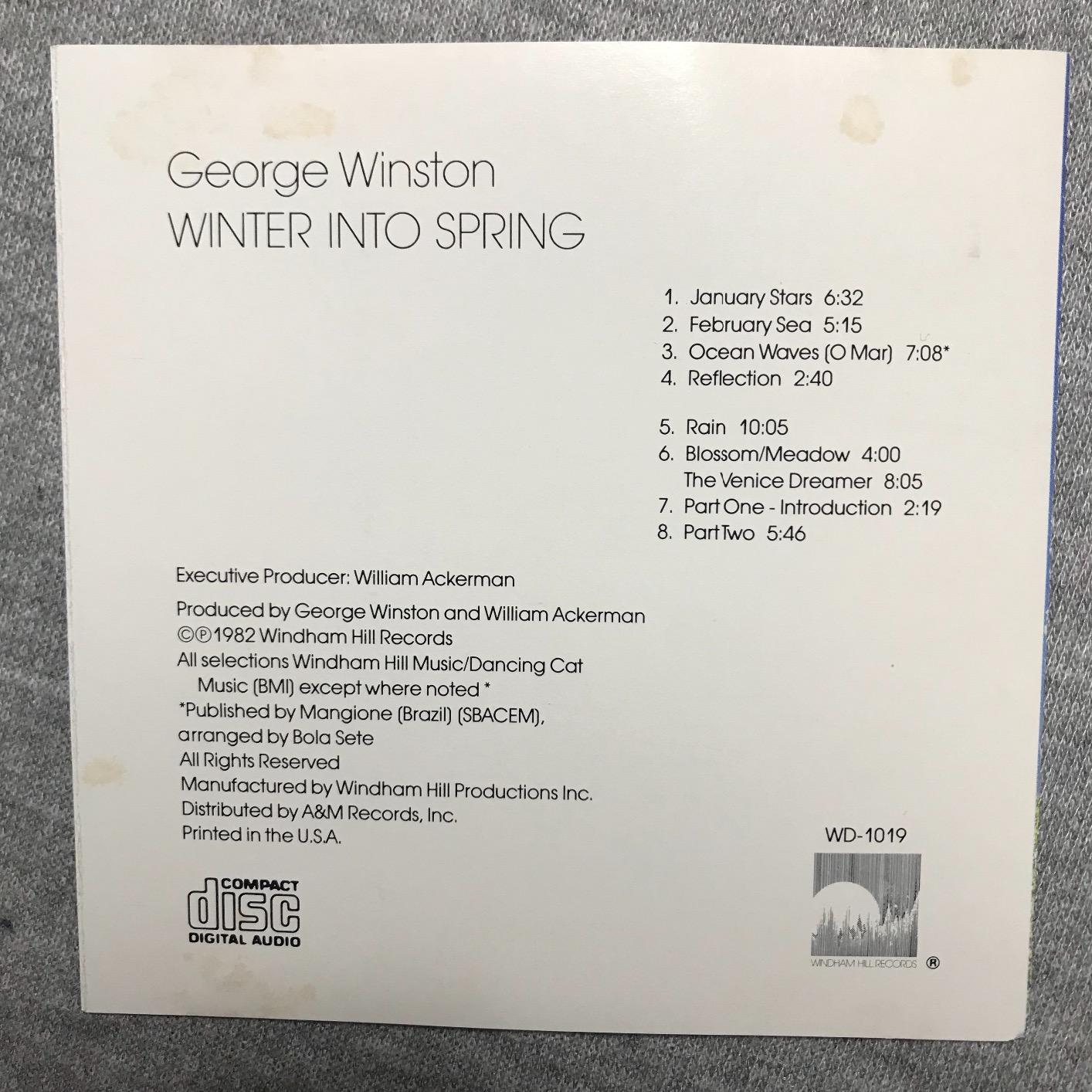 Amazon.co.jp: Winter Into Spring: ミュージック