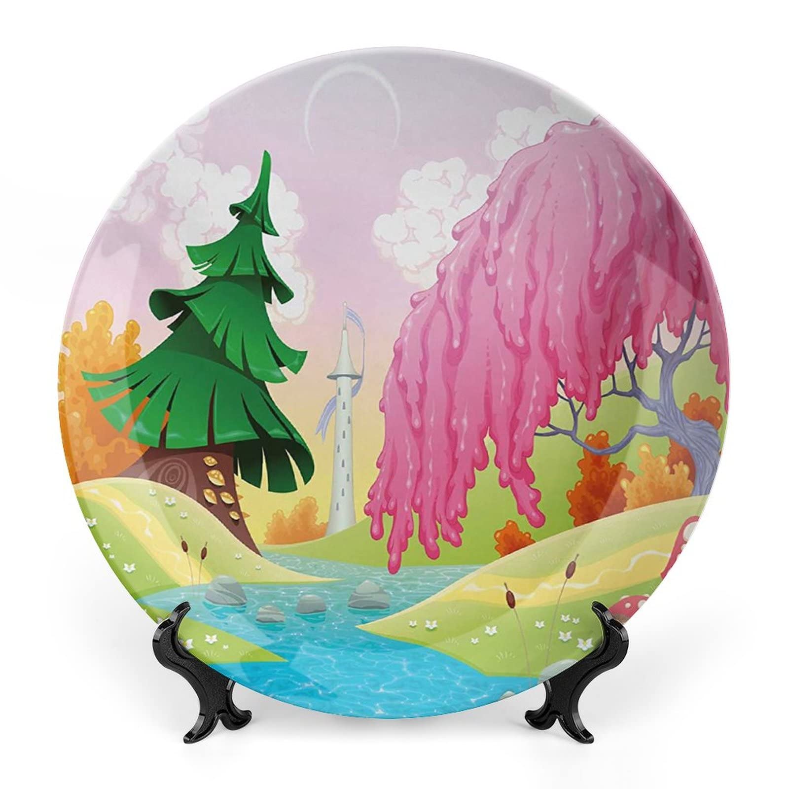Cartoon Dinner Plate