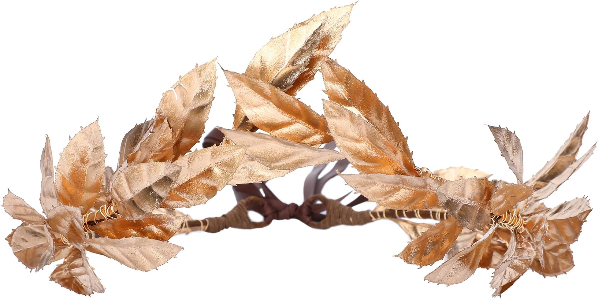 Amazon.com : MOSTORY Gold Leaf Crown Headpiece - Greek Headband for Men ...