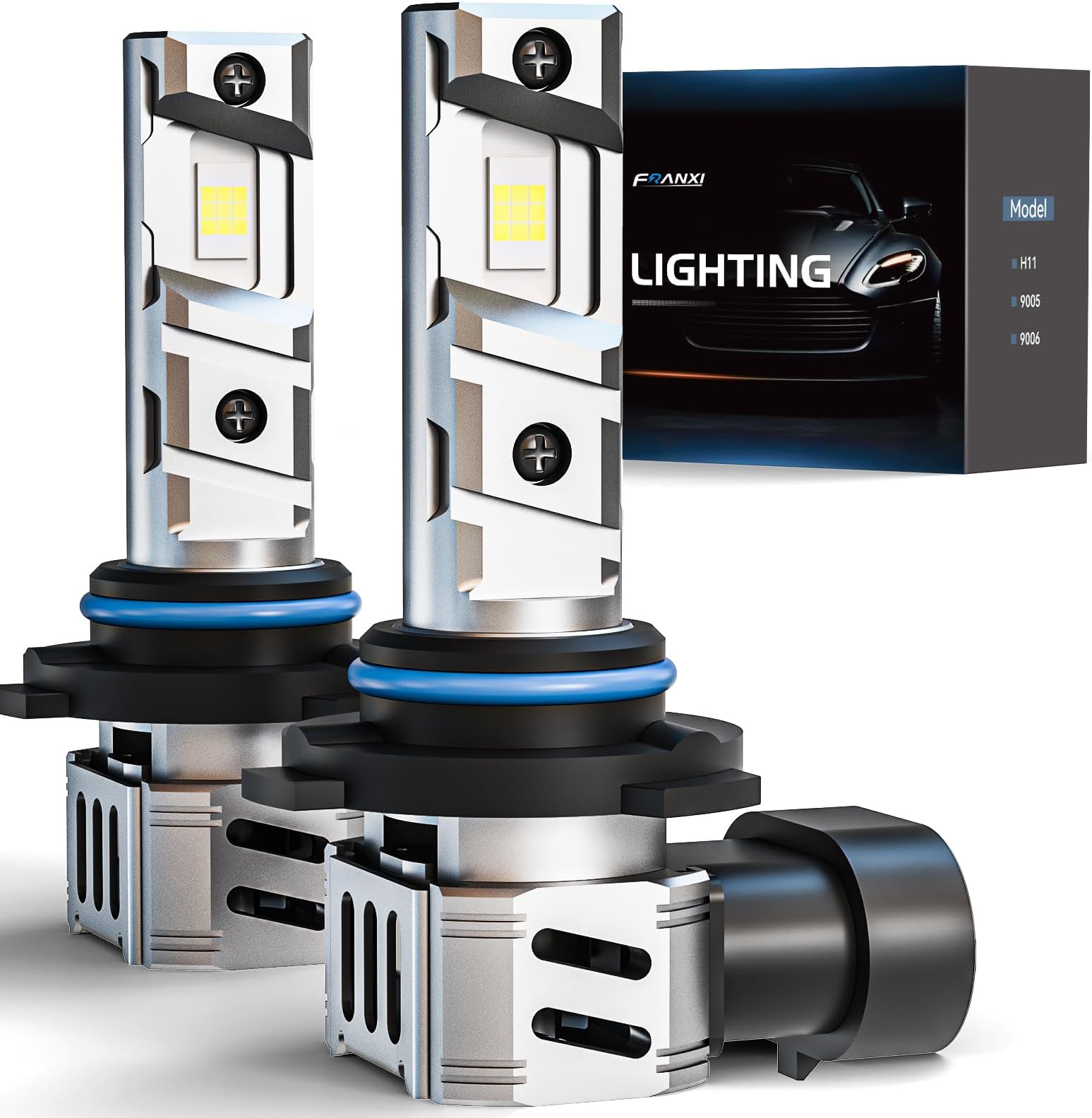 Amazon.com: FRANXI 9006/HB4 Bulbs Fog Lights, 60W Super Bright 6000K ...