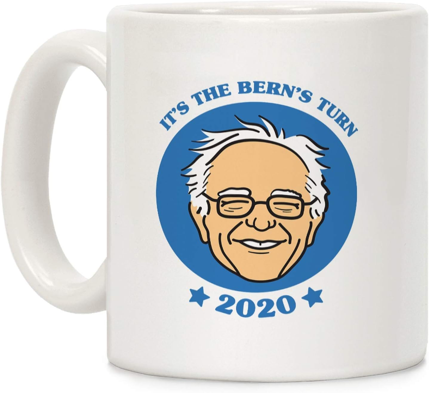 Amazon.com: LookHUMAN It's The Bern's Turn (Bernie Sanders) White 11 ...