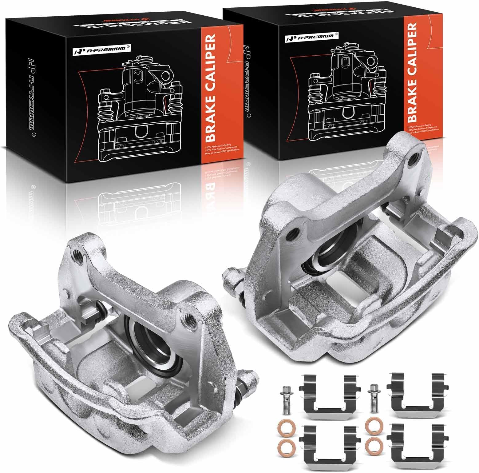 Amazon.com: Detroit Axle - Pair Front Brake Calipers for 2013-2015 ...