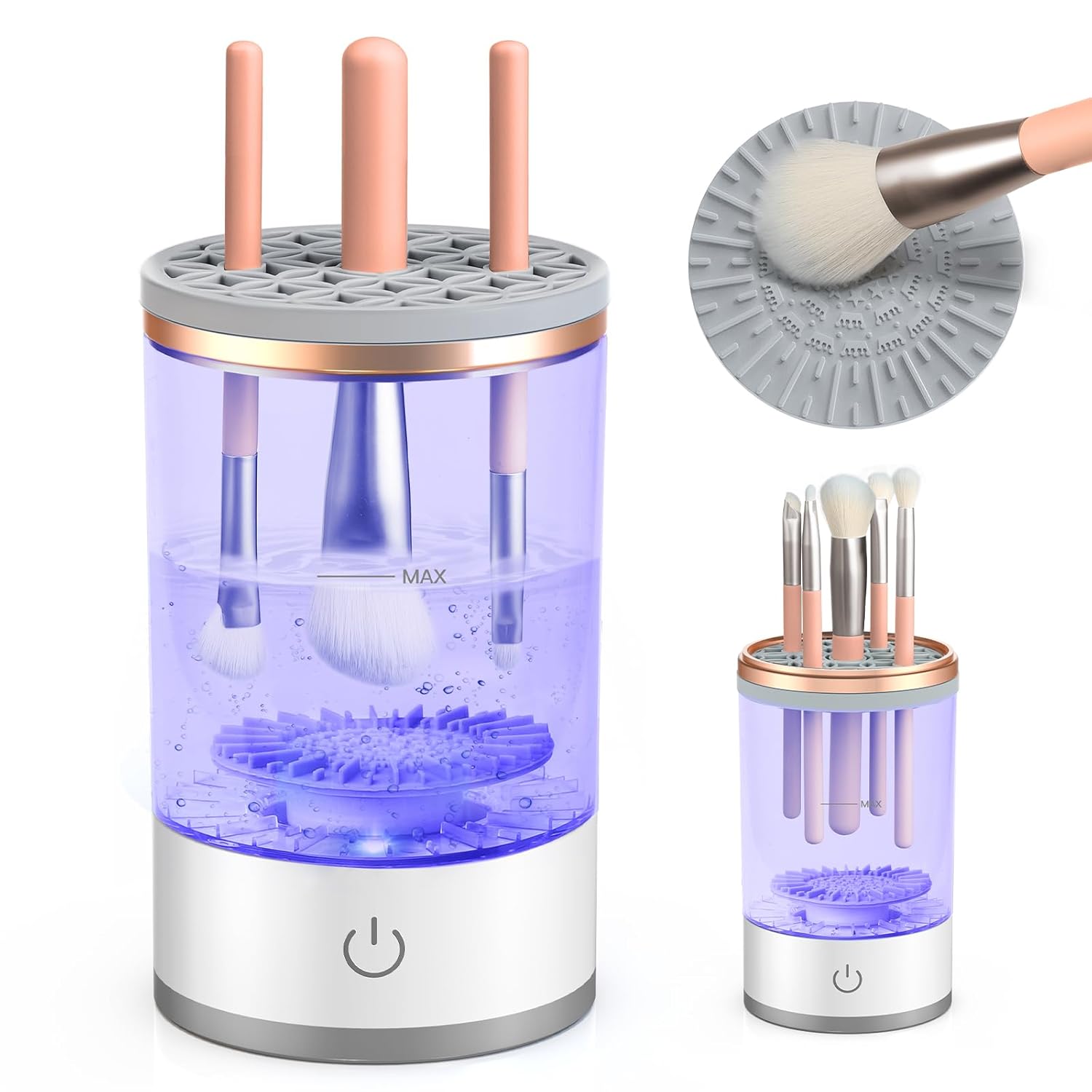 Amazon.com: SBMKK Electric Makeup Brush Cleaner, Cosmetic Brush Cleaner ...