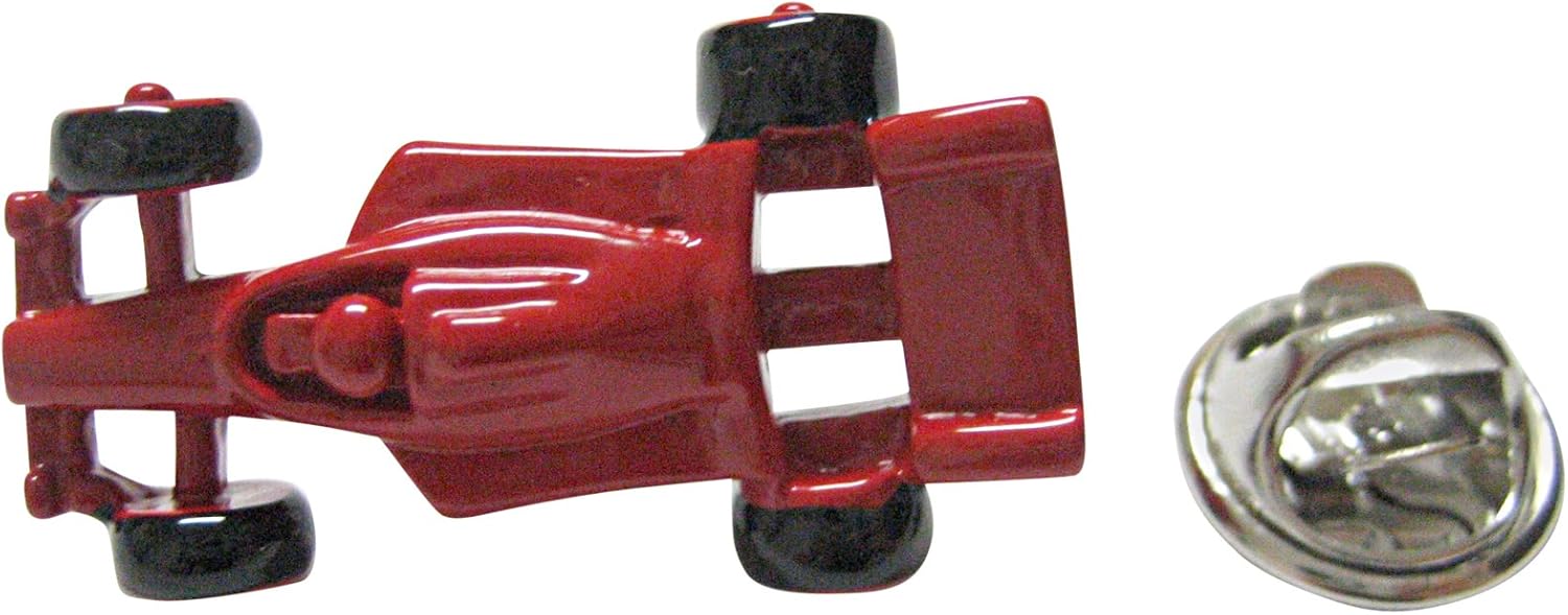 Amazon.com: Kiola Designs Red F1 Racing Car Lapel Pin: Clothing, Shoes ...
