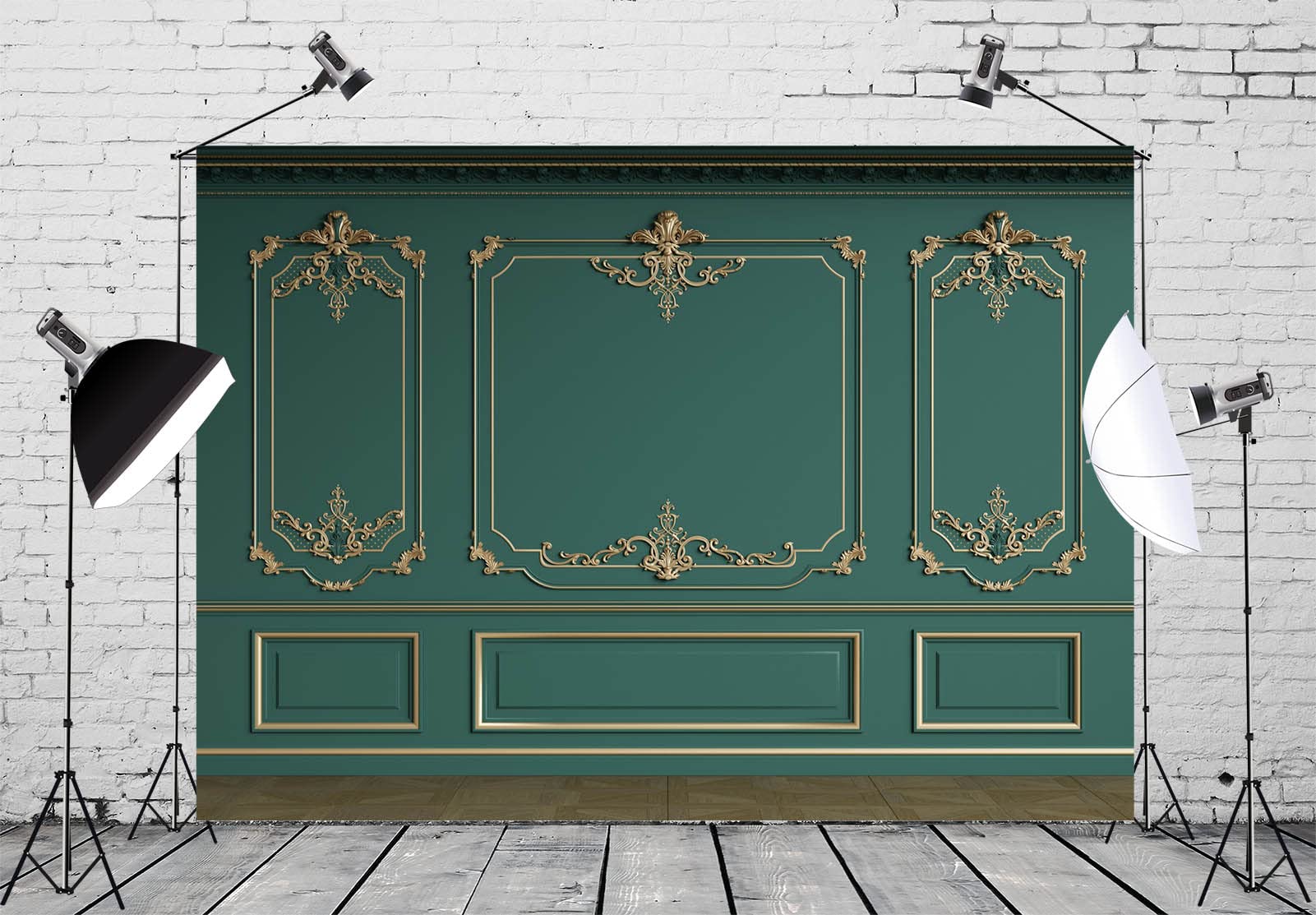 Photo Backdrop BELECO 8x6ft Vintage Living Room Backdrop - White ...
