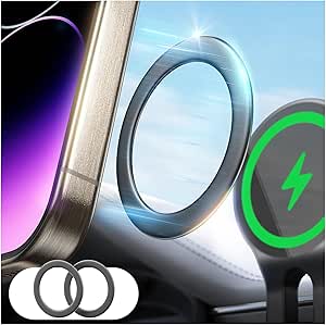 Amazon.com: LISEN for MagSafe Sticker,Upgraded Magnetic Ring for Phone ...