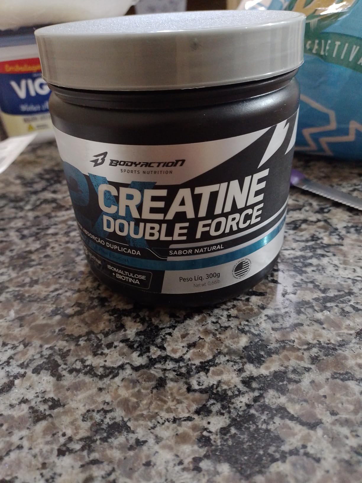 Creatina Double Force 300g Bodyaction | Amazon.com.br