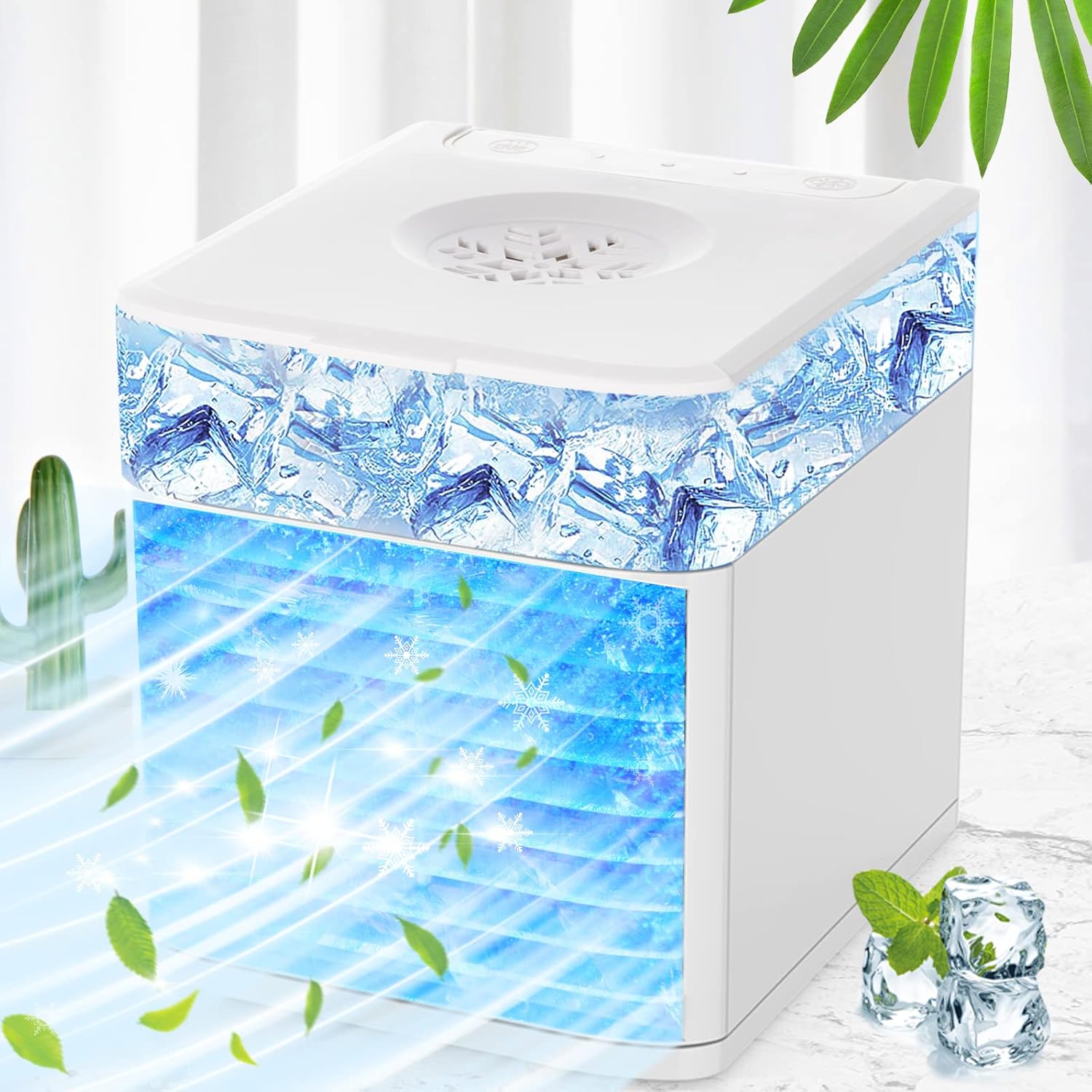 Amazon.com: Personal Air Conditioners,USB Portable AC Small Air ...