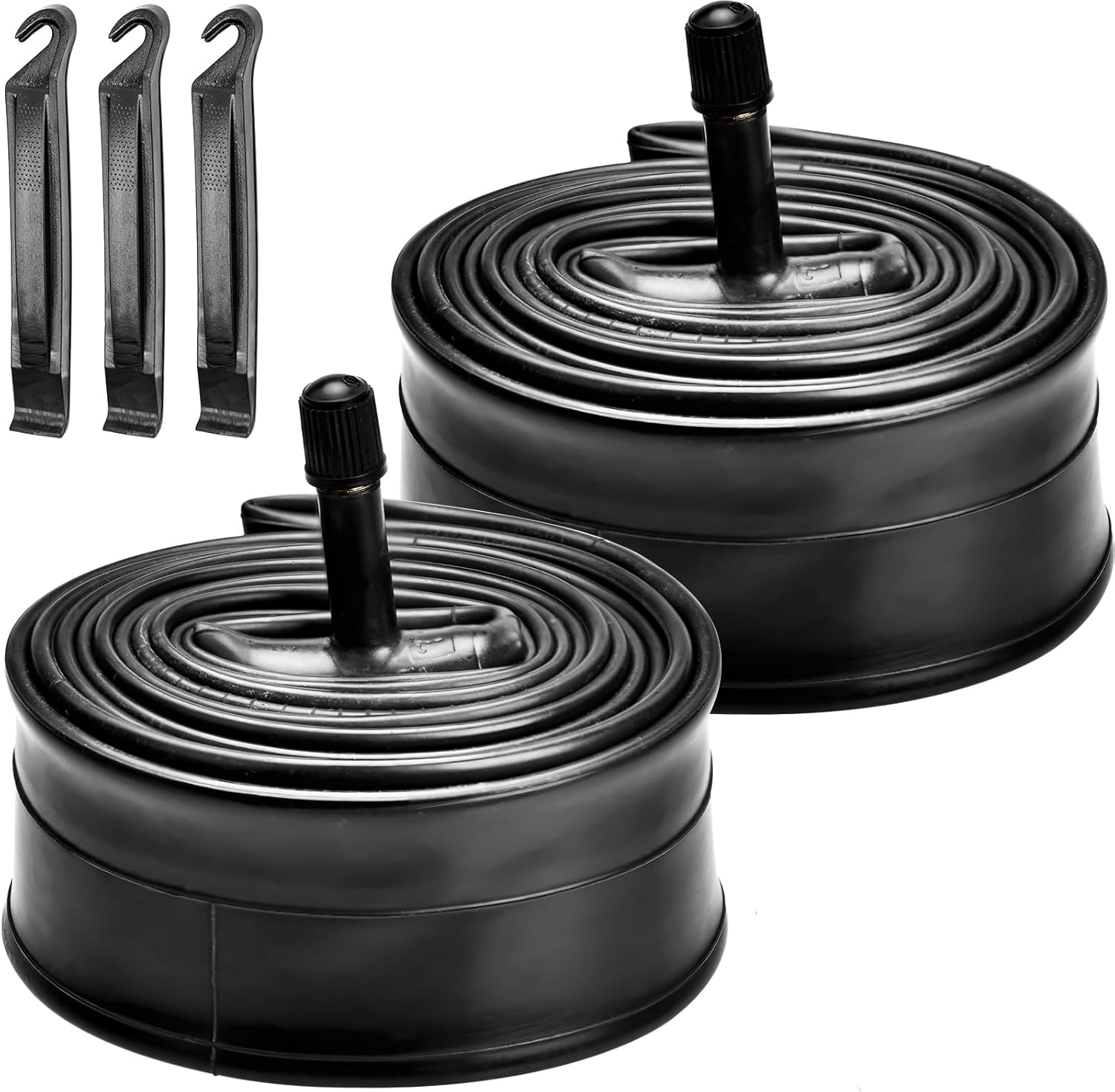 BEAUGIREW 2 Pack 20" Bike Inner Tube 20 x 1.75/1.9/1.95/2.0/2.125 AV ...