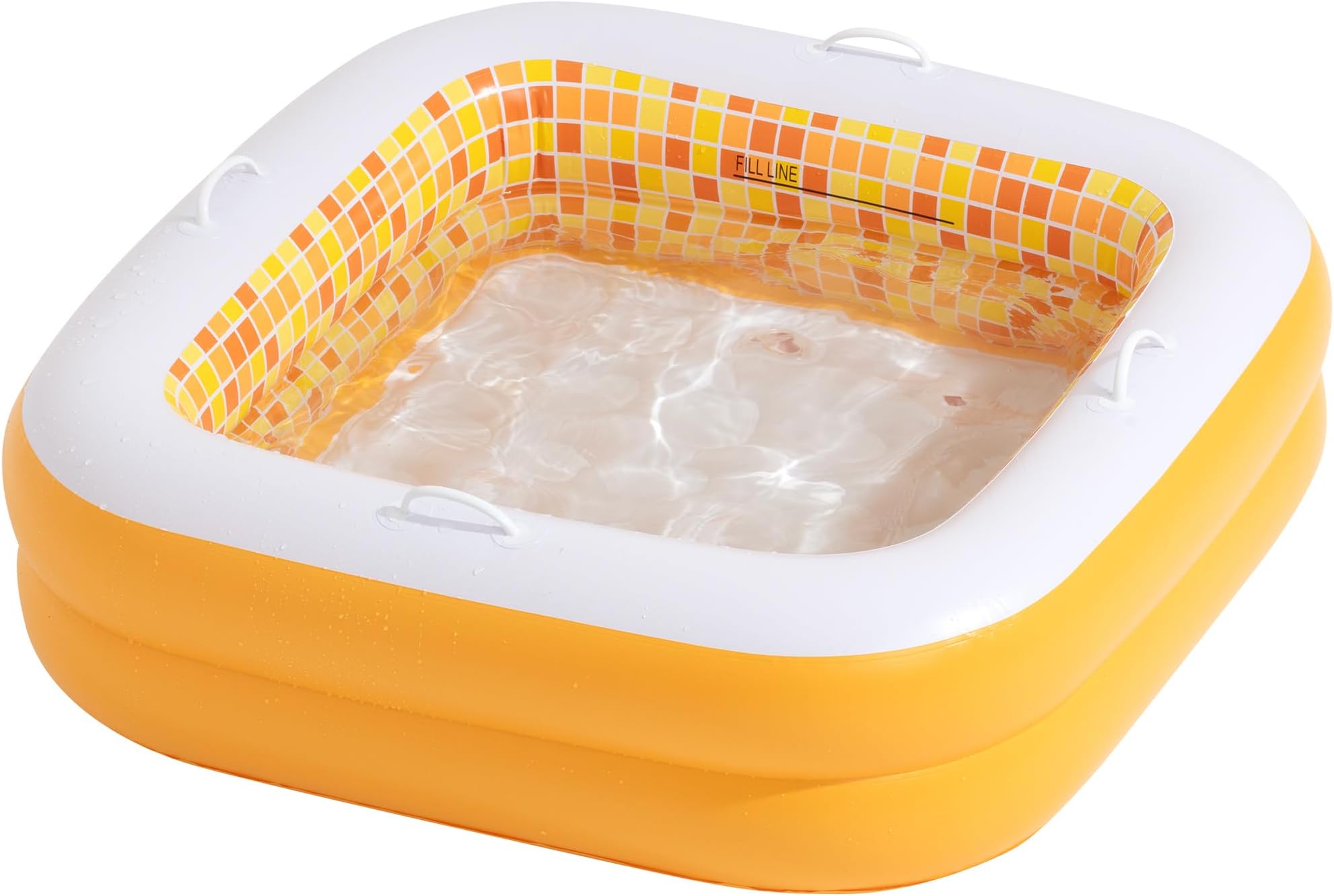 Amazon.com: Intex Sunset Glow 57402NP Baby Pool 3 Ring Diameter 61 x 22 ...