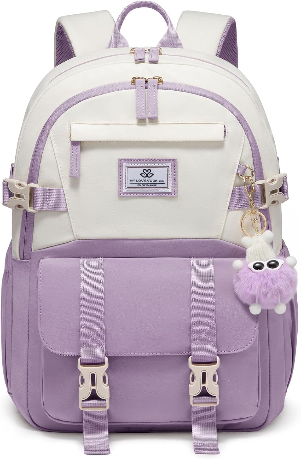 Amazon.com: LOVEVOOK School Backpack for Teen Girls, Bookbag for 8-16 ...