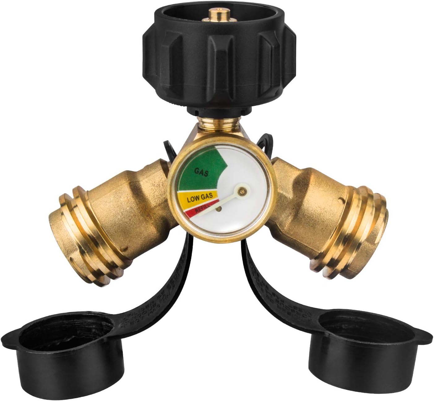 Amazon.com : TechKen Propane Splitter, Tank Y-Splitter Adapter with ...