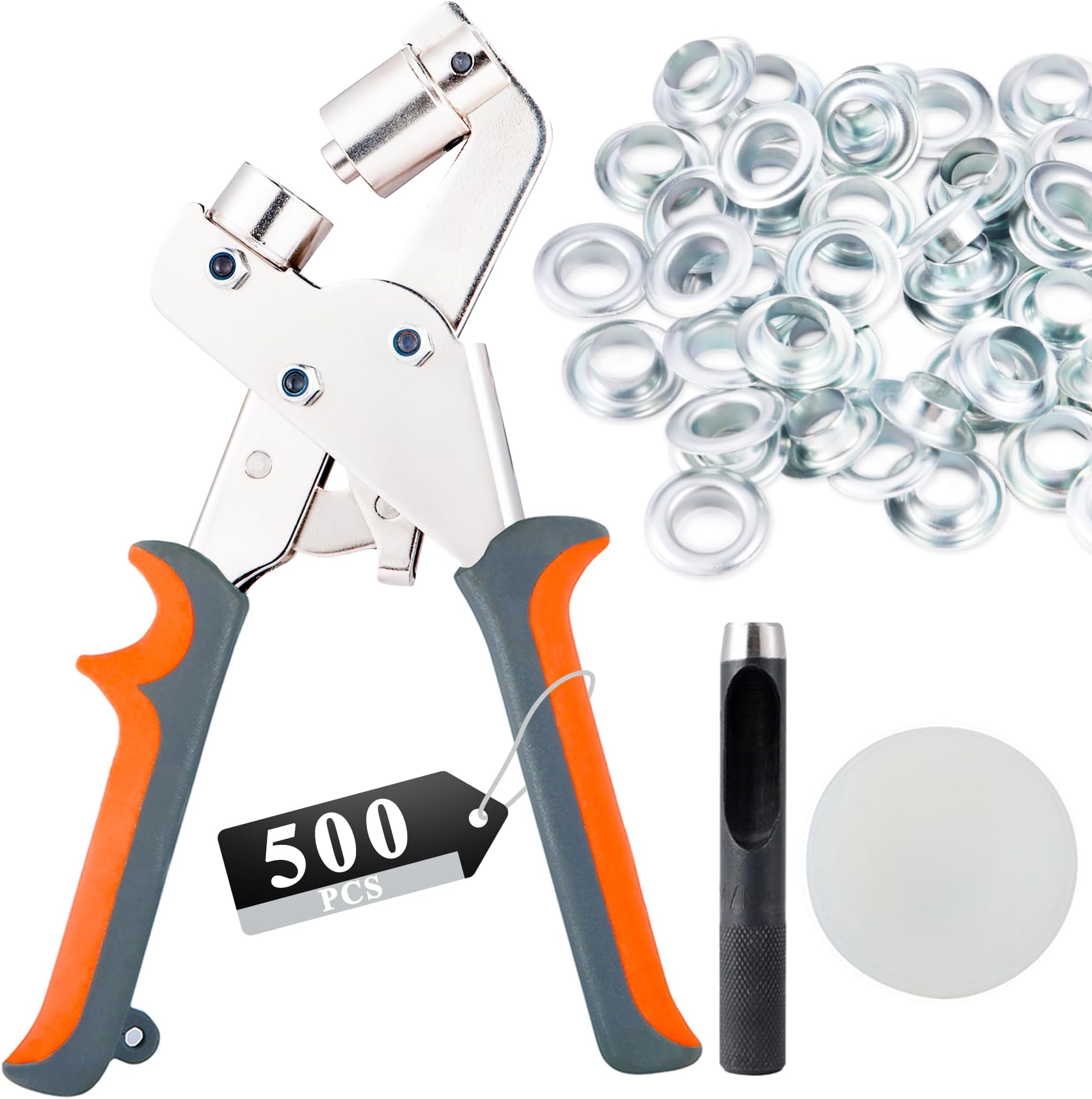 Amazon.com: KING PIECES 1000pcs Grommets 1/4 Inch (6mm) Washers and ...