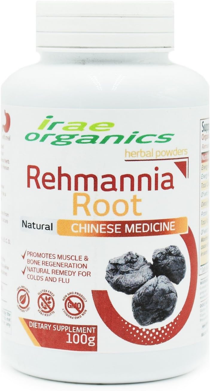 Amazon.com: Organic Rehmannia 100% Certified Pure Powder 100g : Health ...