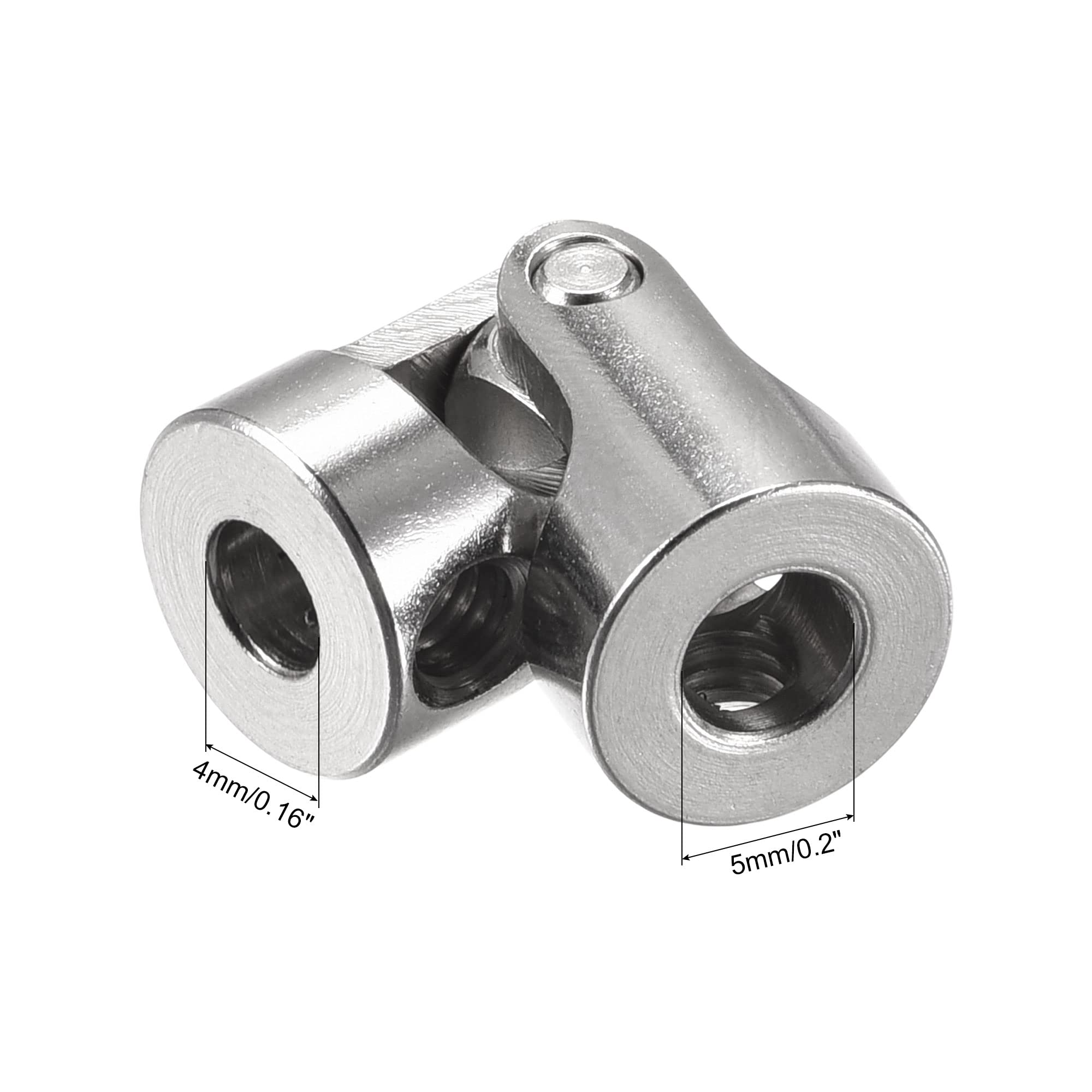 45 Coupler MECCANIXITY 4Pcs 5mm To 5mm ID Steering Universal Joint ...