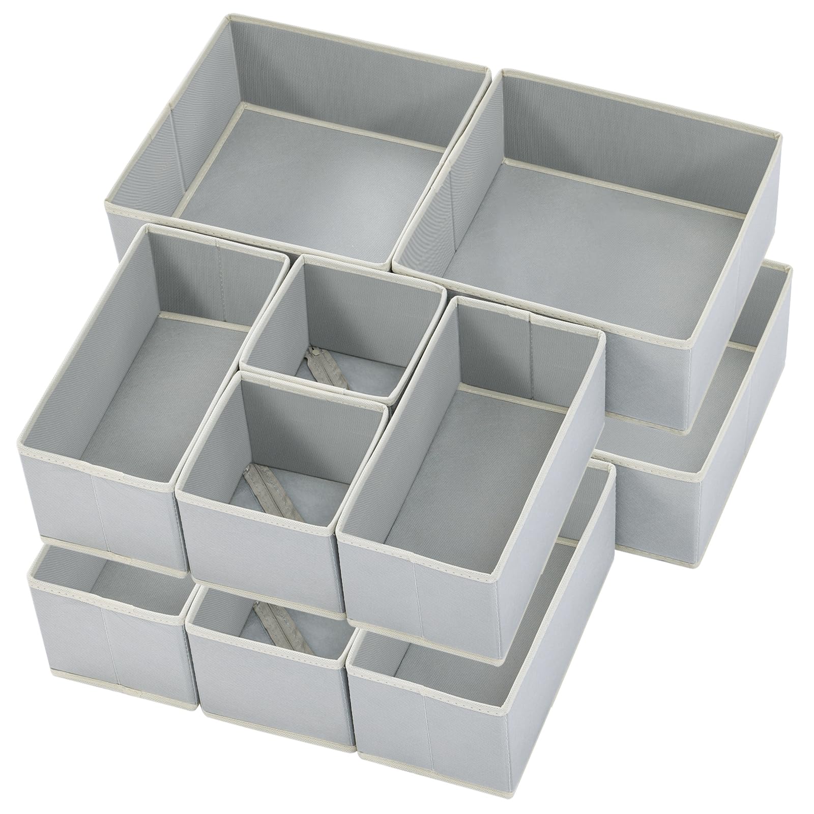 Amazon.com: Stero 12 Pack Drawer Organizers for Clothing, Dresser ...