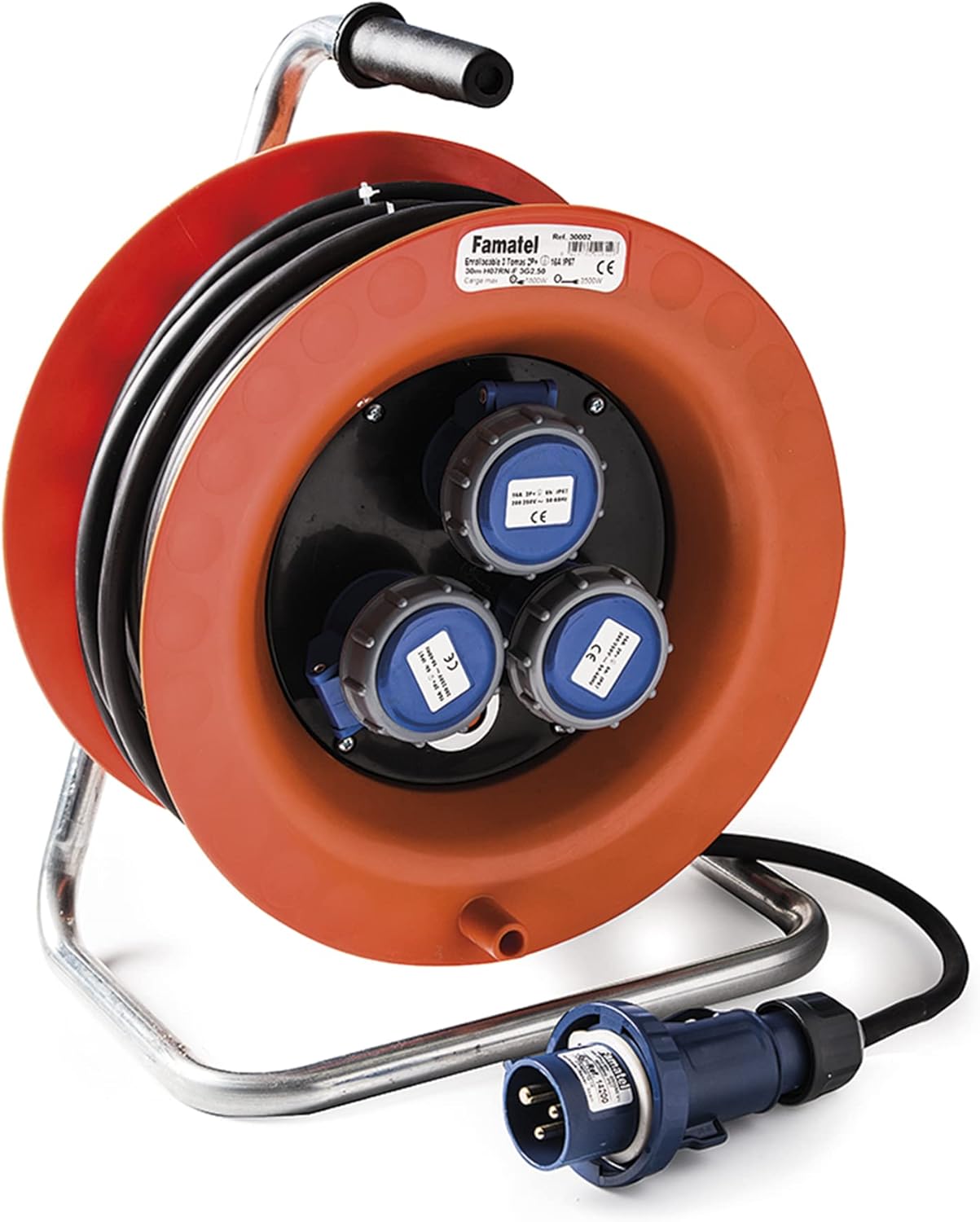 FAMATEL – IP67 3 sockets | Industrial | 2P+T | 16A | 250V Industrial ...