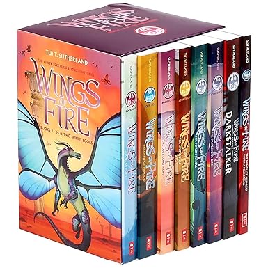 Wings of Fire Books 9-14 and Two Bonus Books: Tui T. Sutherland ...