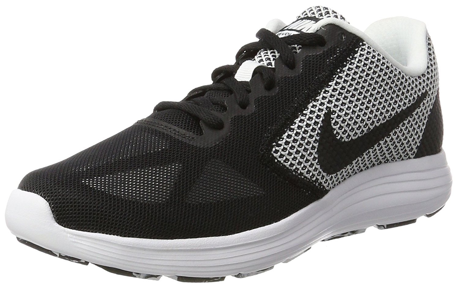 Buy Nike Men's Revolution 3 White/Black Running Shoes - 6 UK 39 Euro ...