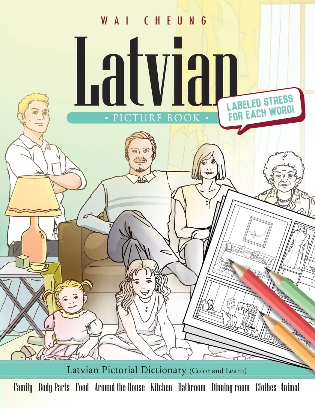 Latvian Picture Book: Latvian Pictorial Dictionary (Color and Learn ...