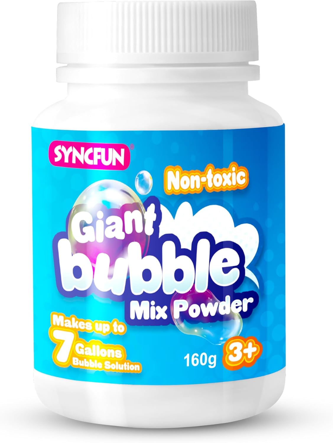 Amazon.com: SYNCFUN Giant Bubble Mix Solution (Up to 7 Gallons), Non ...