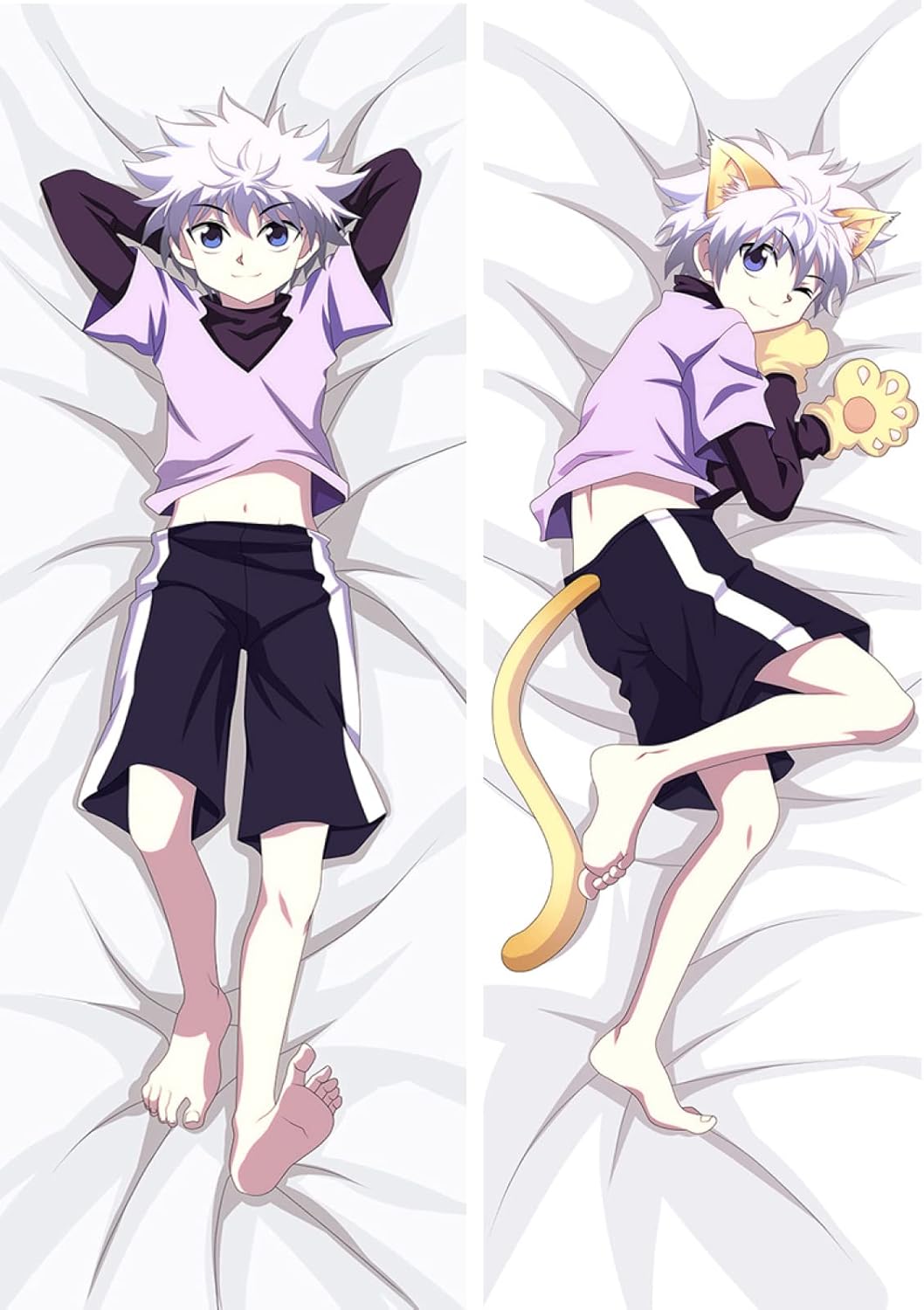 Amazon.com: MWCVLYUC Anime Hunter X Hunter Killua Zoldyck Dakimakura ...