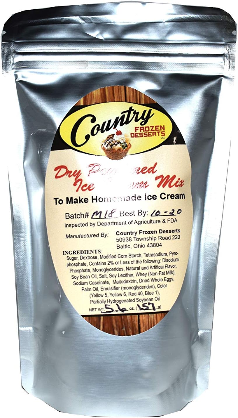 Amazon.com: Dry Powdered Ice Cream Mix (4 quart) : Grocery & Gourmet Food