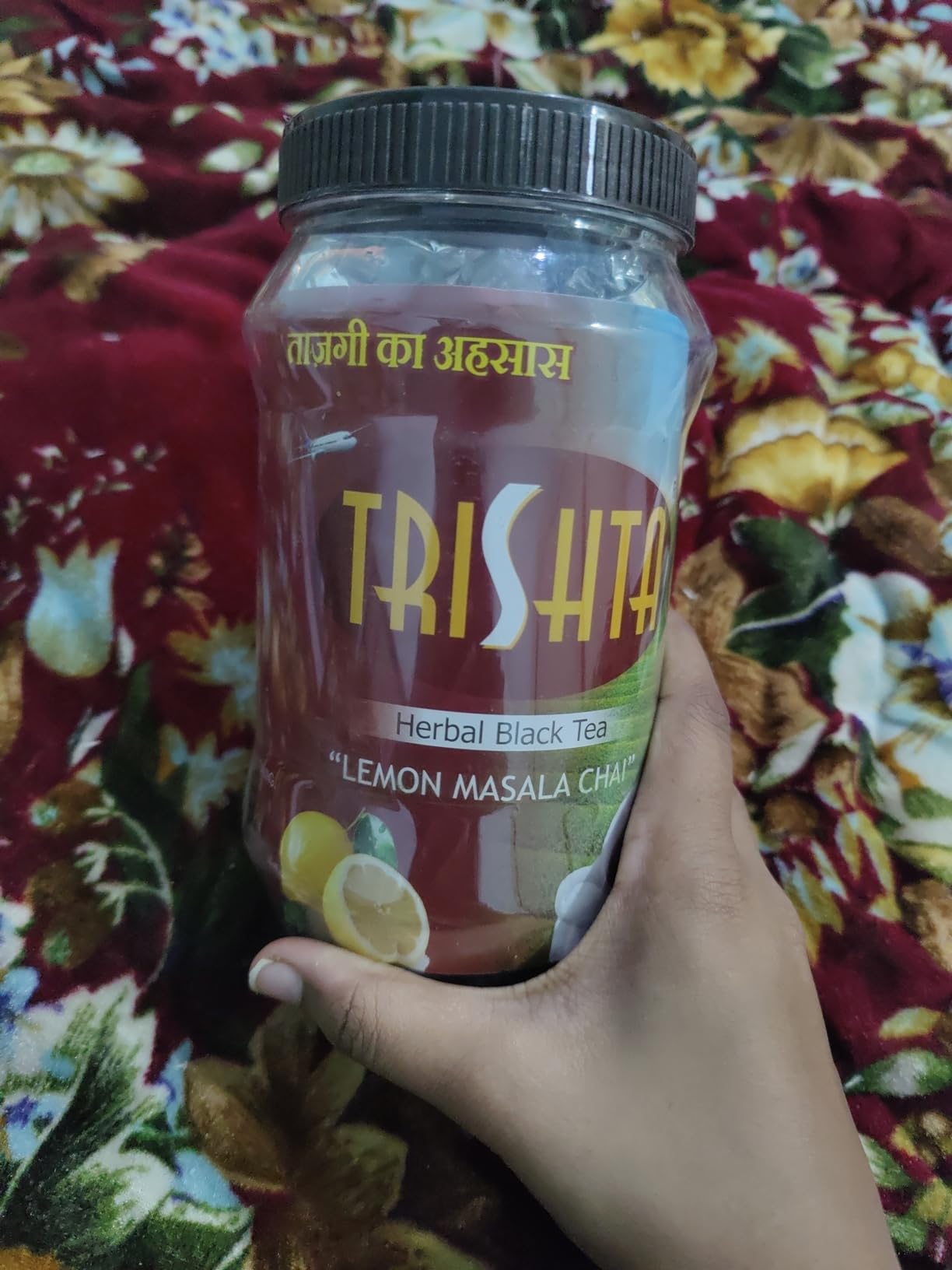 Trishta Lemon tea 500gm barni | healthy tea | loaded herbs ...