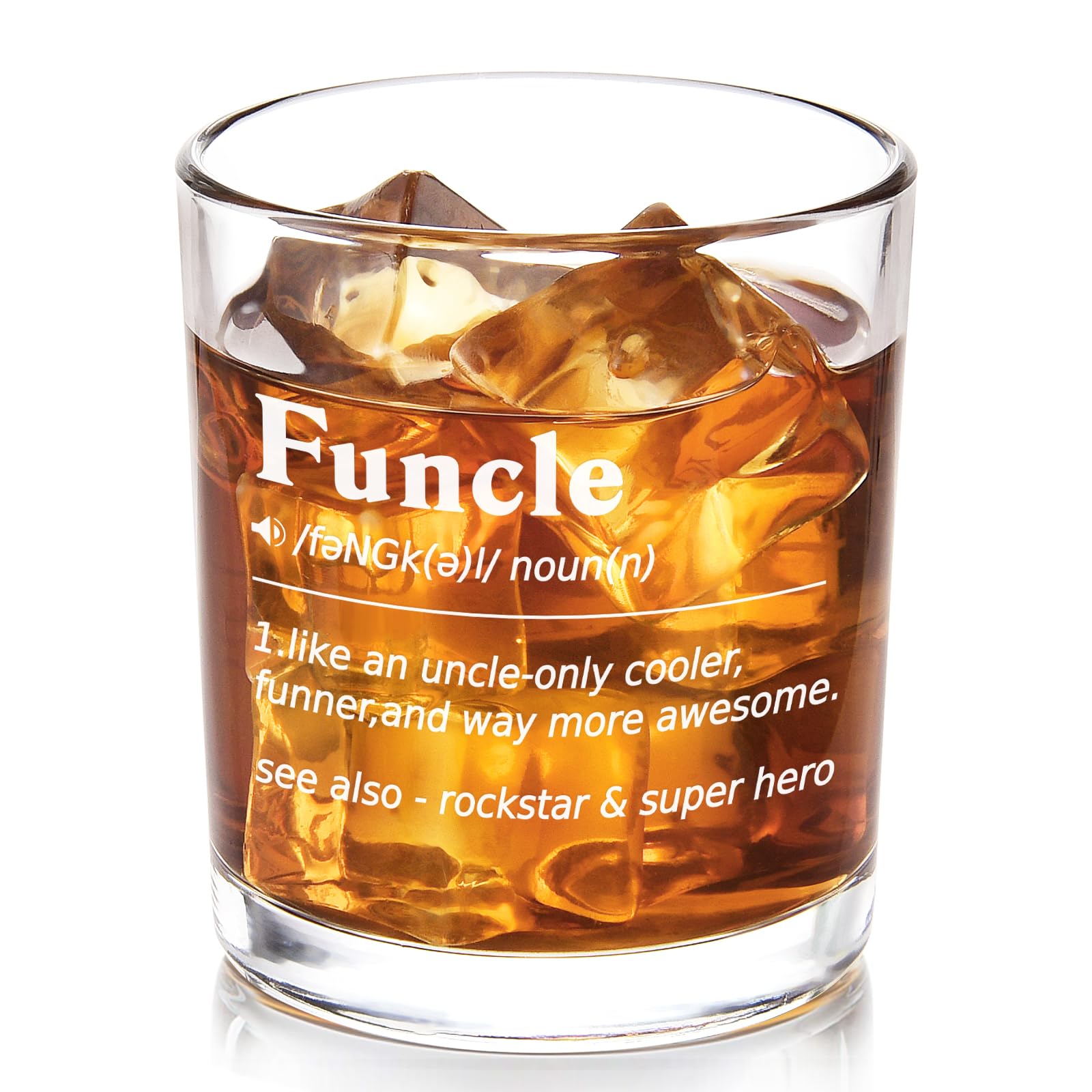 Amazon.com | DAZLUTE Funny Uncle Gifts for men, Funcle Definition ...