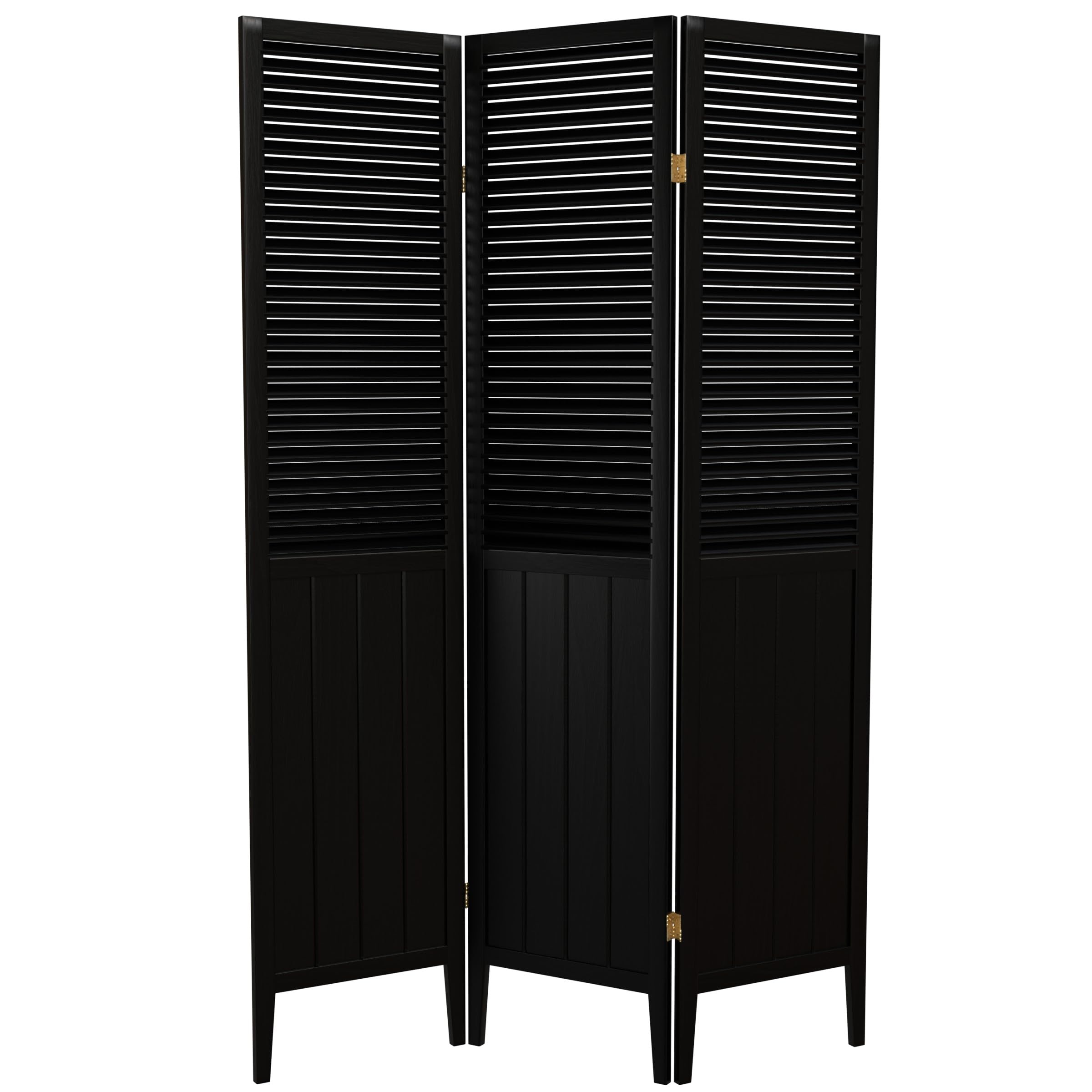 Amazon.com: Red Lantern SS-BEAD-Black-3P Room Divider, 3 Panel, Black ...
