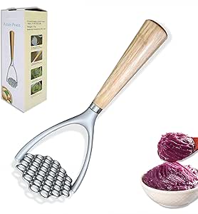 Amazon.com: Heavy Duty Potato Masher, Hand Potato Masher Aluminum Alloy ...