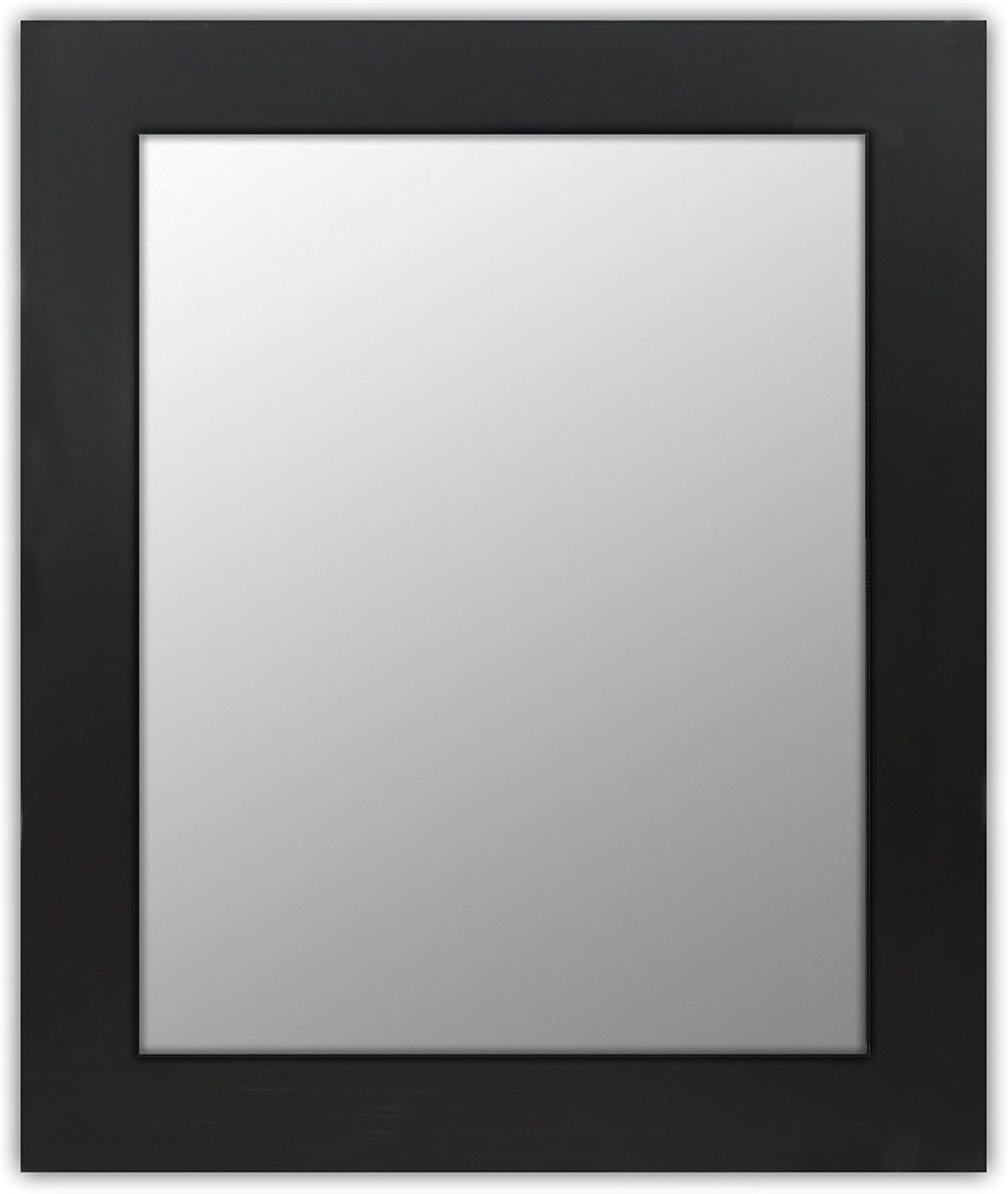 Amazon.com: Wood Frame Mirror Modern Elegant Wall Mounted Mirror ...