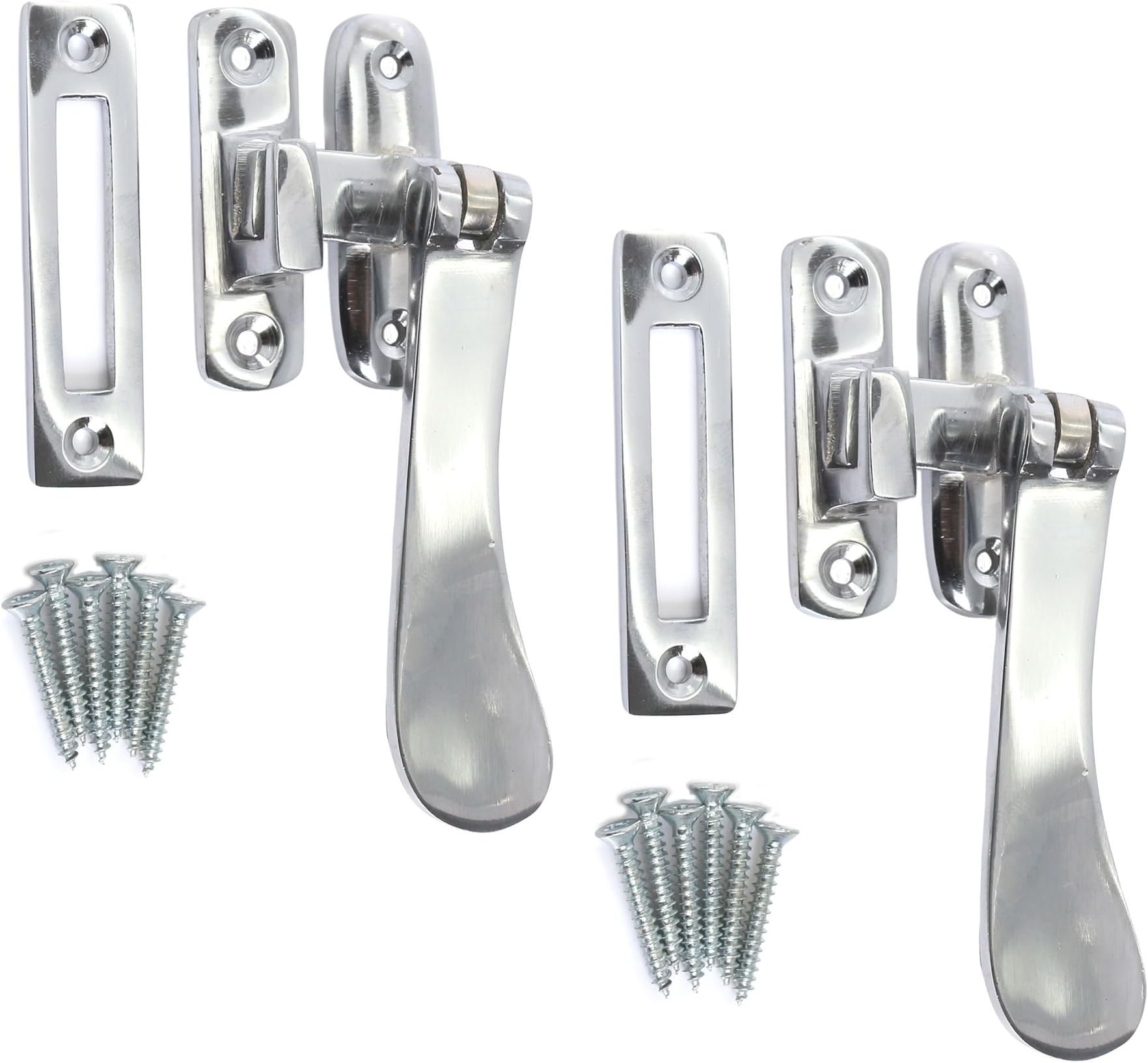 Brass 5" Casement Fastener | Window Frame Lock : Amazon.co.uk: DIY & Tools