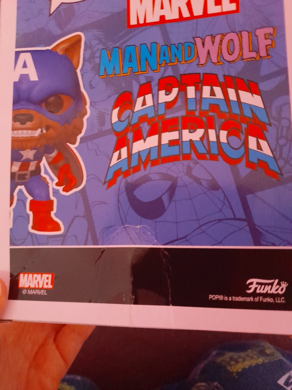 Funko POP! Marvel: Year Of the Shield - Captain America Capwolf ...