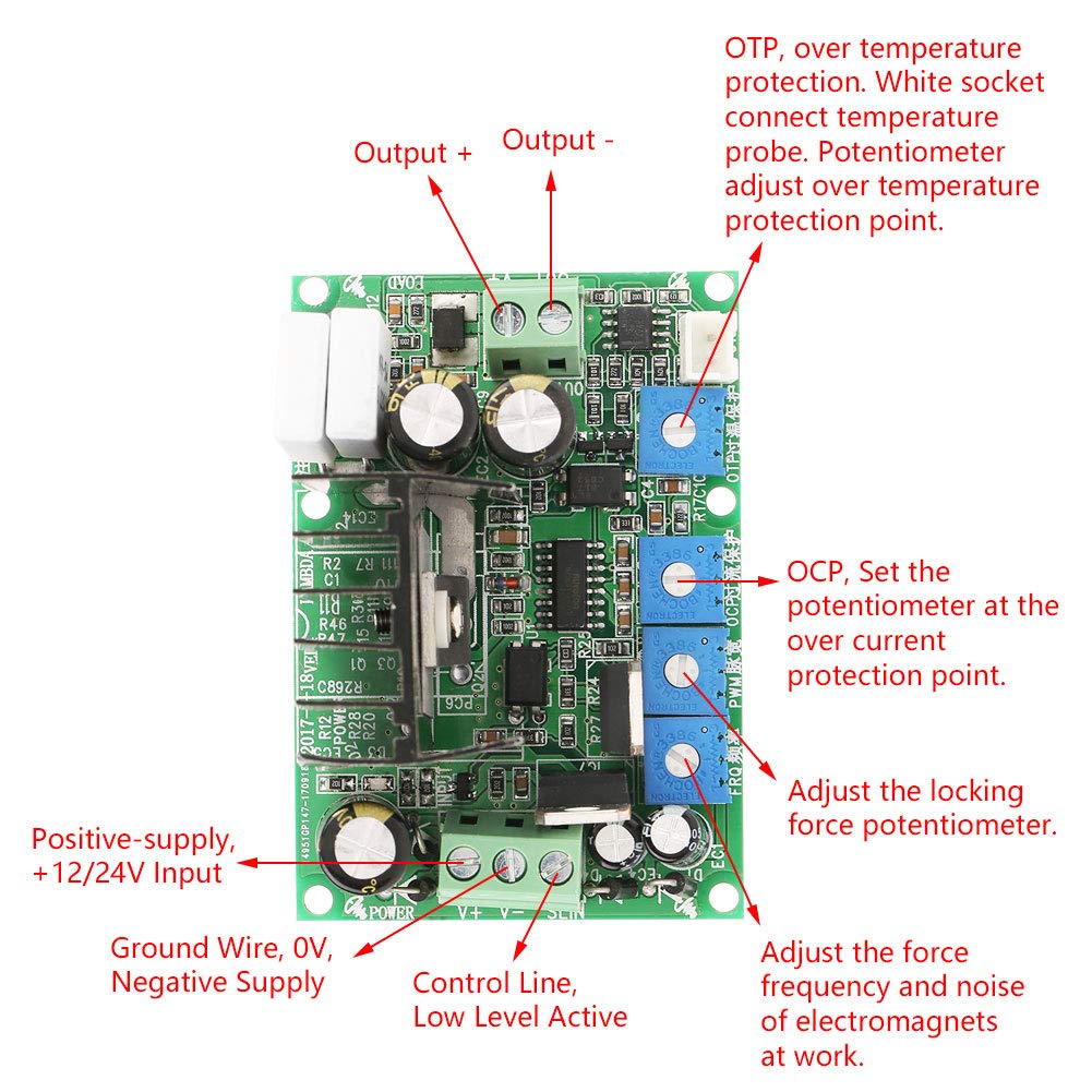 Snapklik.com : 7-30V Valve Driver Board,Electromagnet Solenoid Valve ...