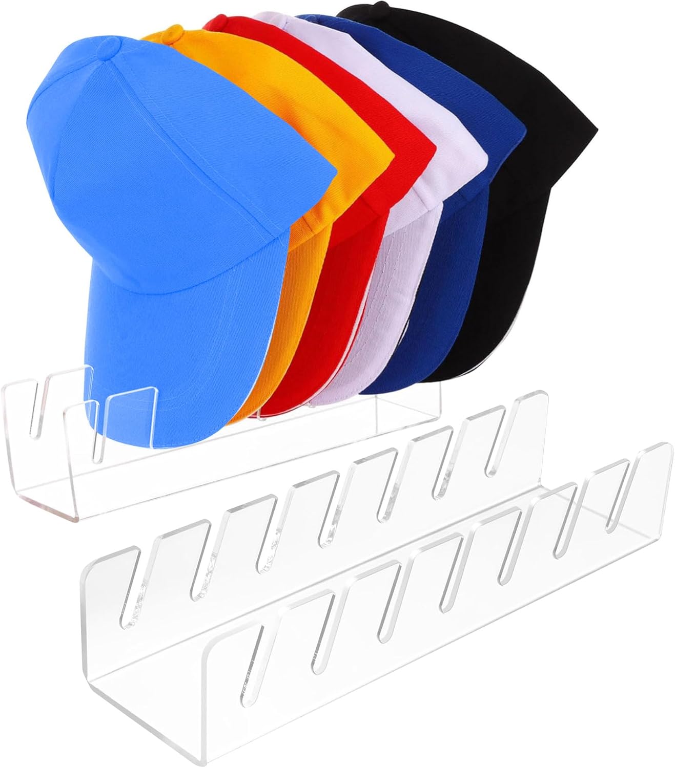 Amazon.com: Cozyy Living Hat Stand for Baseball Caps - Acrylic Hat ...