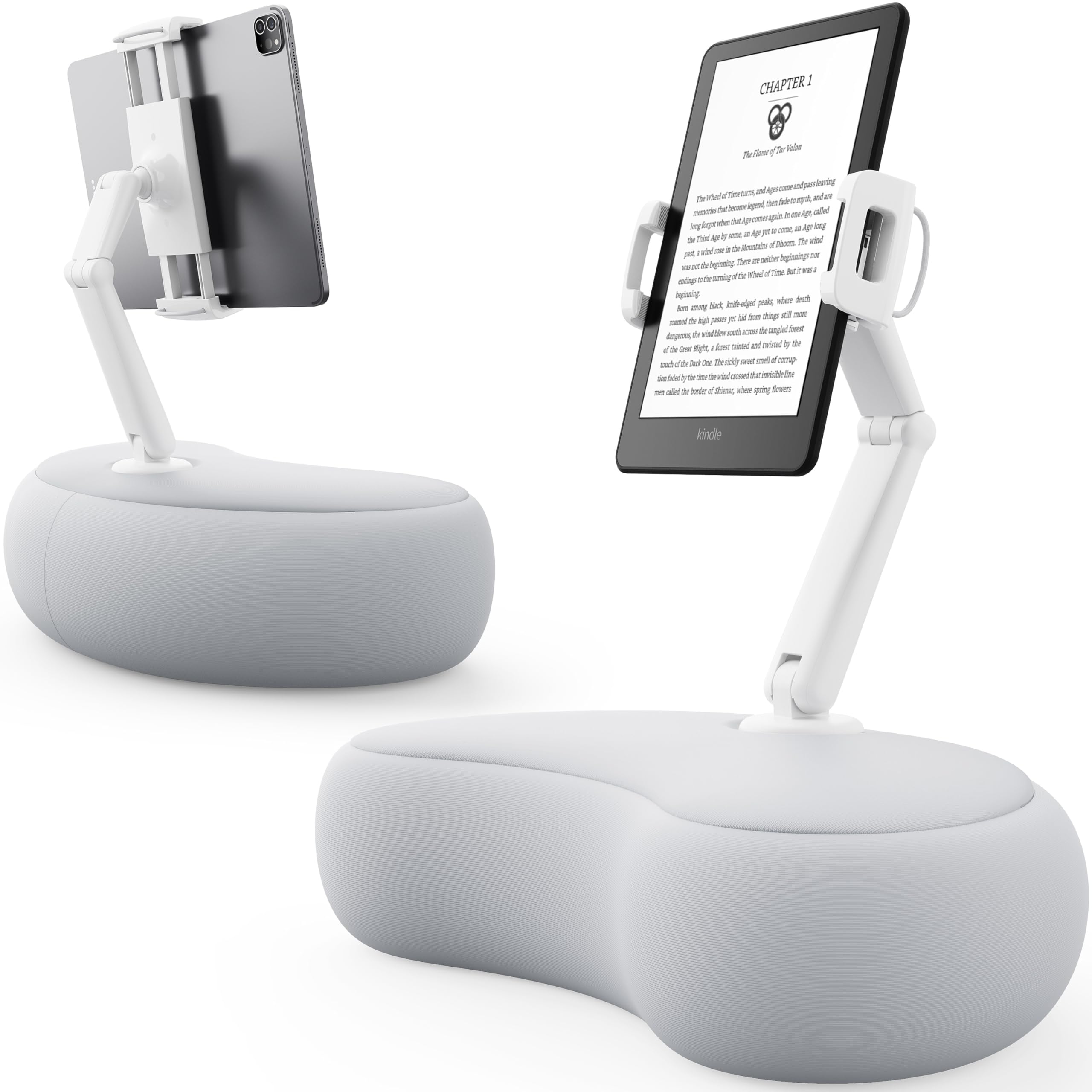 SAIJI Tablet Kindle Holder Pillow, Compatible with 4.7”-15.6” Kindle ...