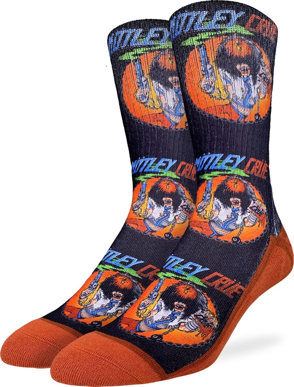 Amazon.com: Good Luck Sock Men's Mötley Crüe, Allister Fiend Socks ...