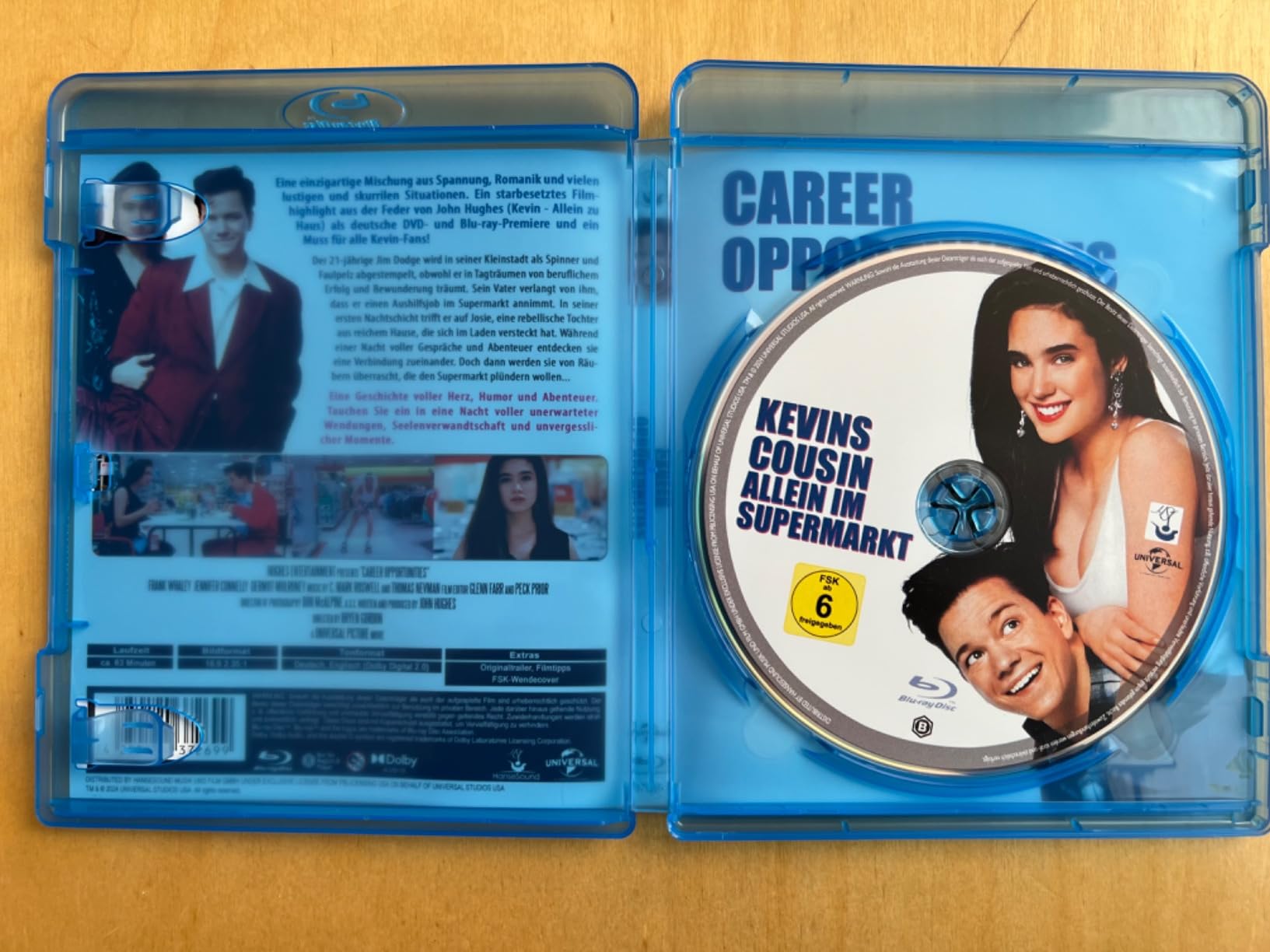 Kevins Cousin allein im Supermarkt [VHS] : Connelly, Jennifer, Whaley ...