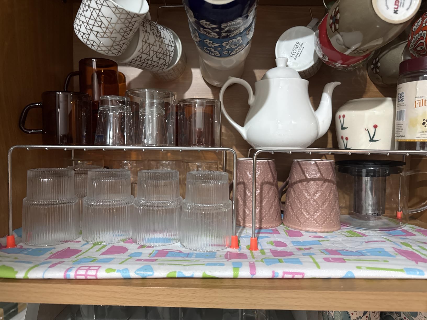 AB99 COLLECTION Stainless Steel Kitchen Dish Rack Expandable Storage ...