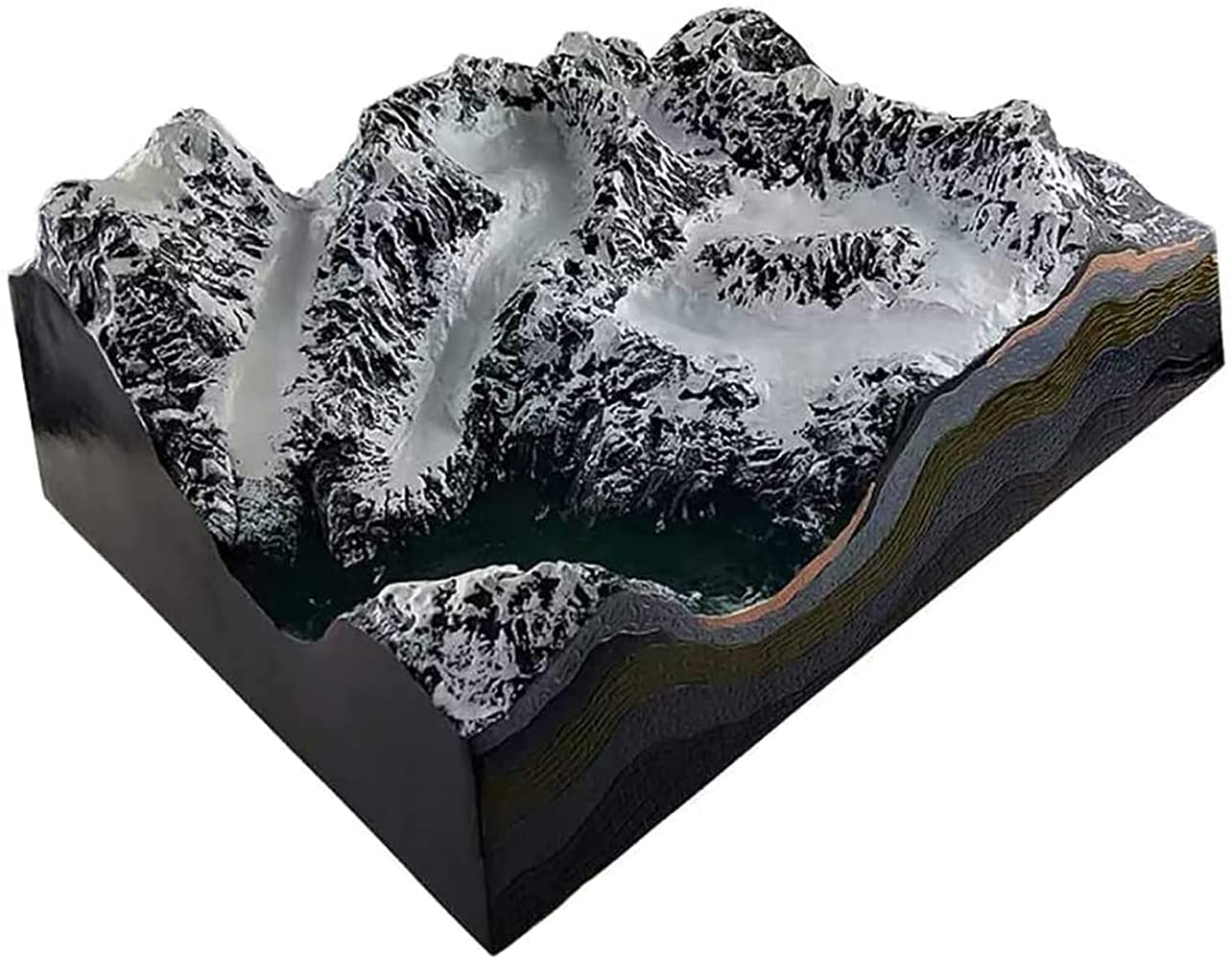 Buy Geology 3D Plate Tectonics Model Snow ain Glacier Landform Model ...