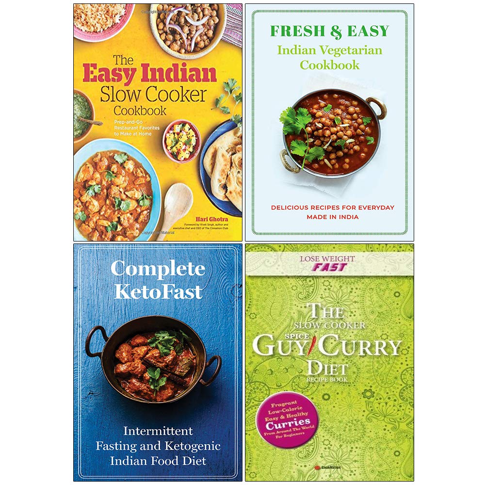 The Easy Indian Slow Cooker Cookbook, Fresh & Easy Indian Vegetarian ...