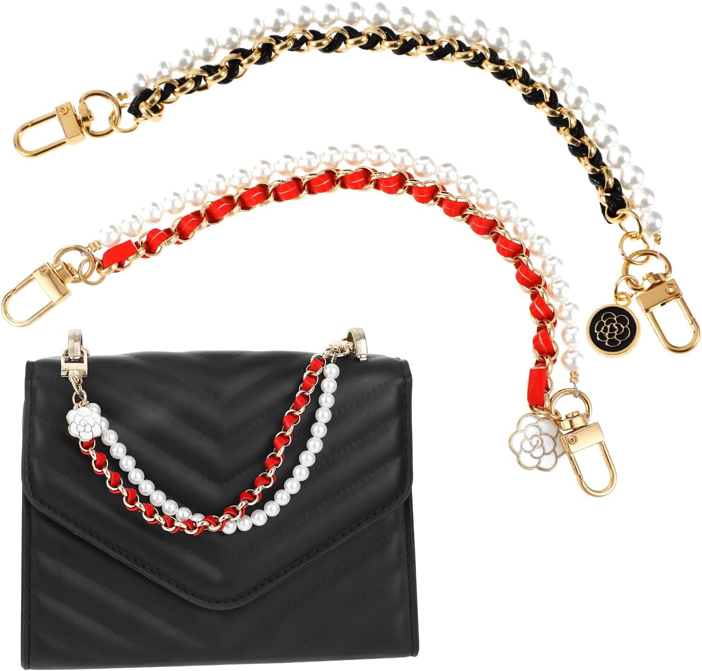 Amazon.com: Molain 2Pcs Bag Extender Chain Purse Strap Extenders for ...