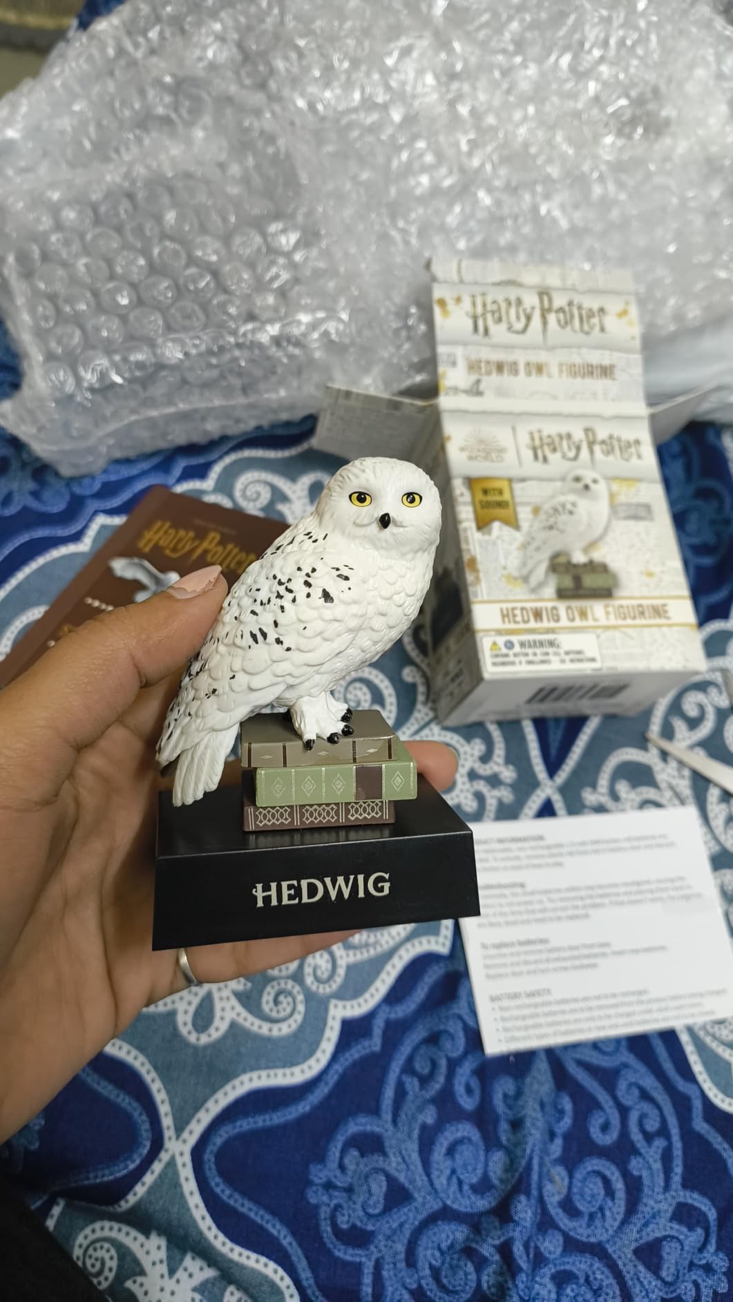 Buy Harry Potter: Hedwig Owl Figurine: With Sound! Book Online at Low ...