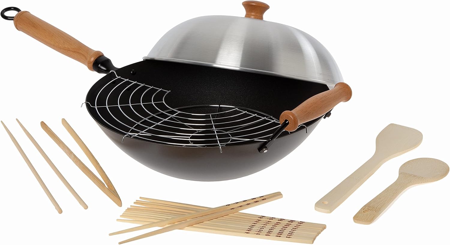 Pro Chef 14 Inch Non-Stick Wok Set - 10 Piece in Nepal at NPR 13520 ...
